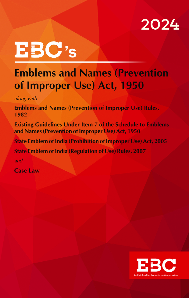 Emblems and Names (Prevention of Improper Use) Act, 1950Bare Act (Print ...